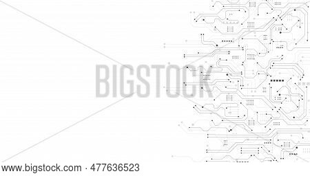 Black Circuit Diagram Vector & Photo (Free Trial) | Bigstock