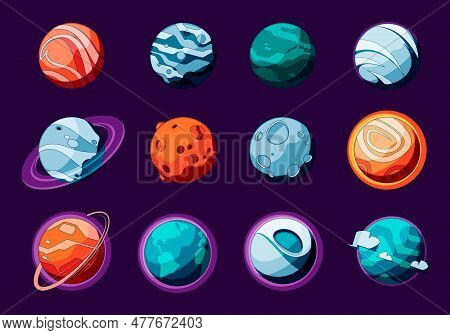 Planets Collection. Vector & Photo (Free Trial) | Bigstock