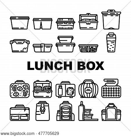 Lunch Bag Icon Vector