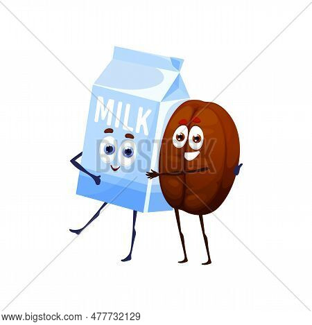 Cartoon Happy Coffee Vector & Photo (Free Trial) | Bigstock