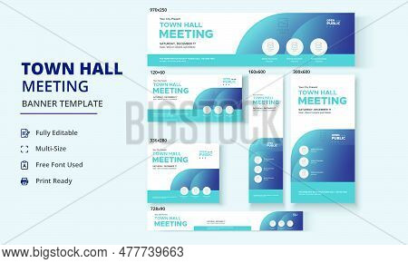 Town Hall Meeting Vector & Photo (Free Trial) | Bigstock