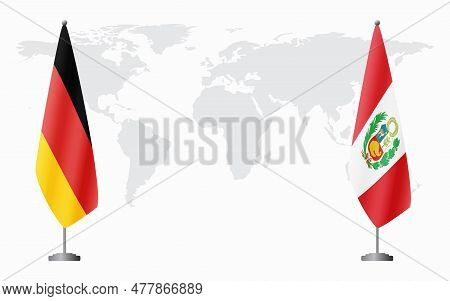 Vector y foto Germany Peru Flags (prueba gratis) | Bigstock