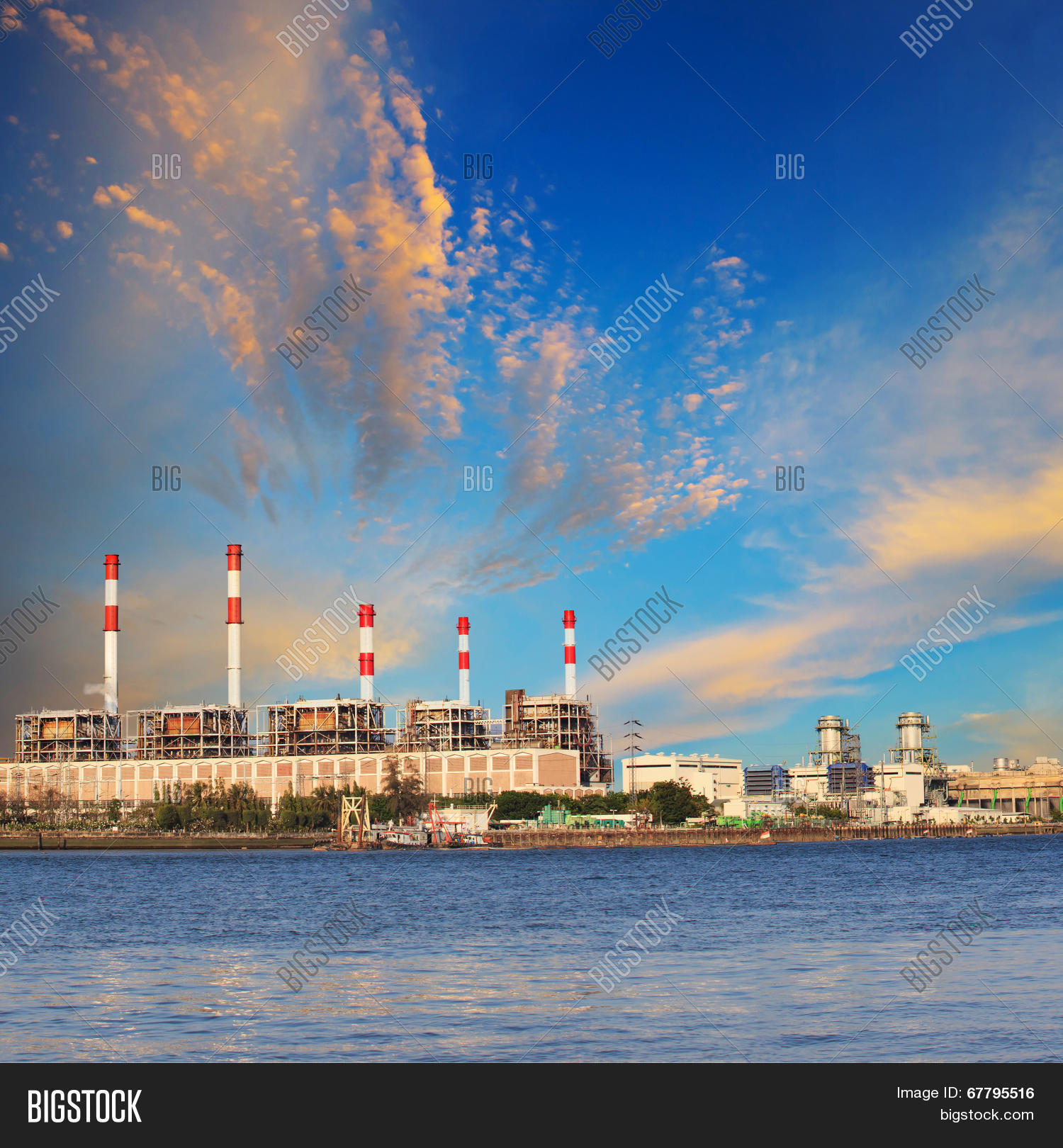 Thermal Power Plant Image & Photo (Free Trial) | Bigstock