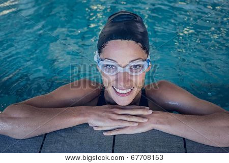 Fit Swimmer Smiling Image & Photo (Free Trial) | Bigstock