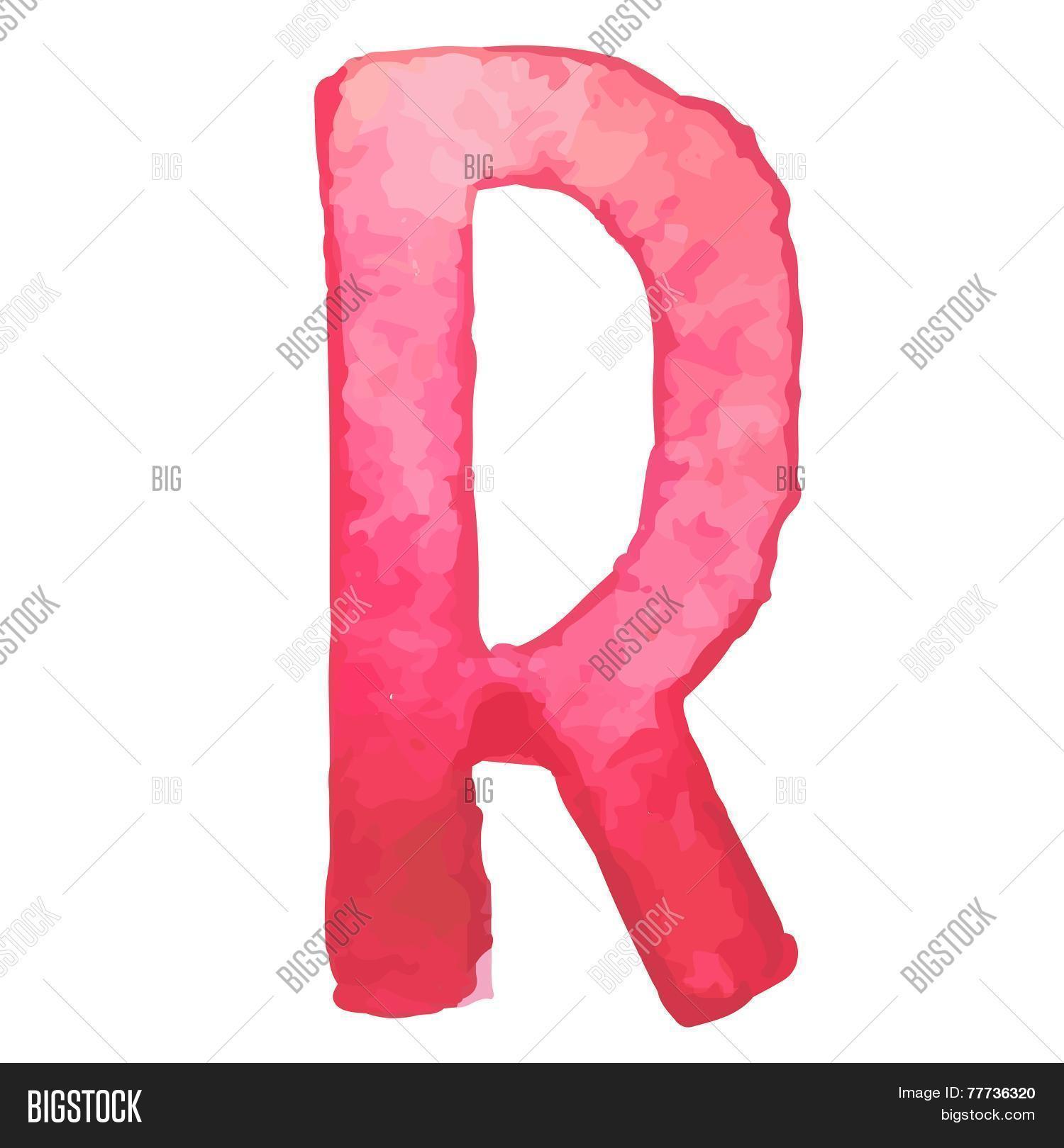 Letter R Colorful Vector & Photo (Free Trial) | Bigstock