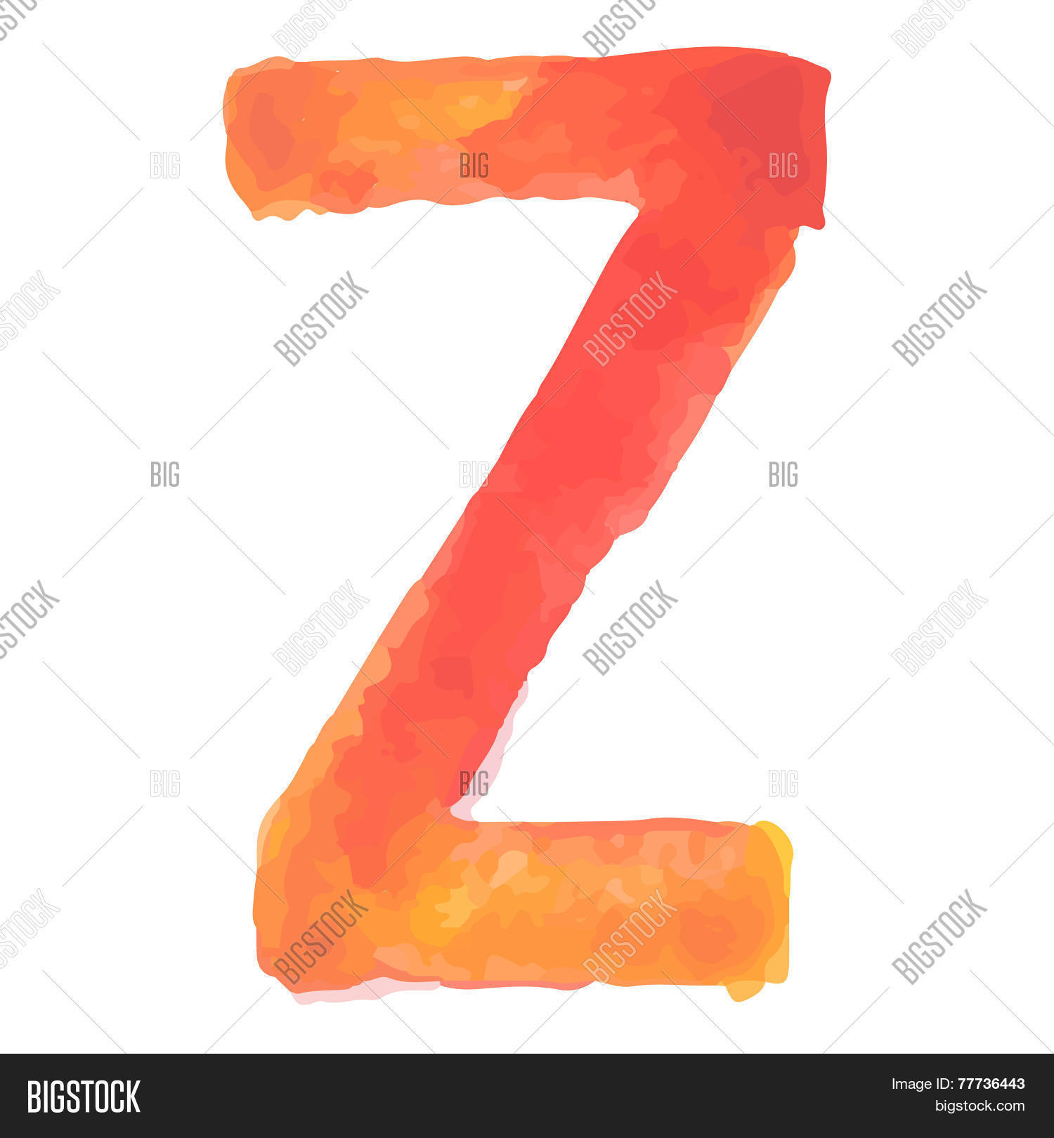 Letter Z Colorful Vector & Photo (Free Trial) | Bigstock