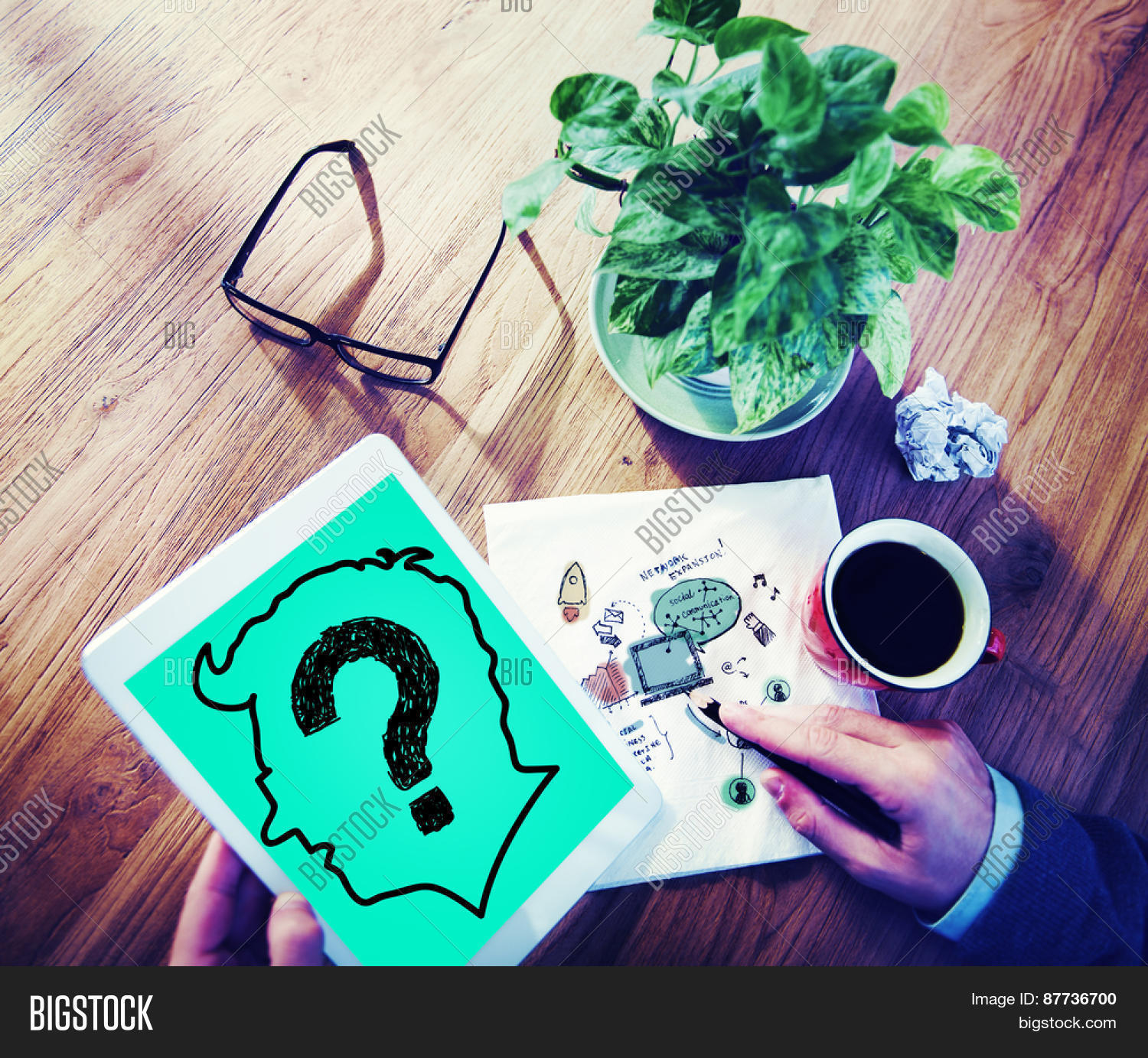 Human Brain Thinking Image & Photo (Free Trial) | Bigstock