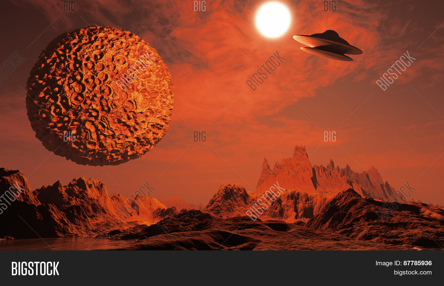 3D Render Surreal Image & Photo (Free Trial) | Bigstock