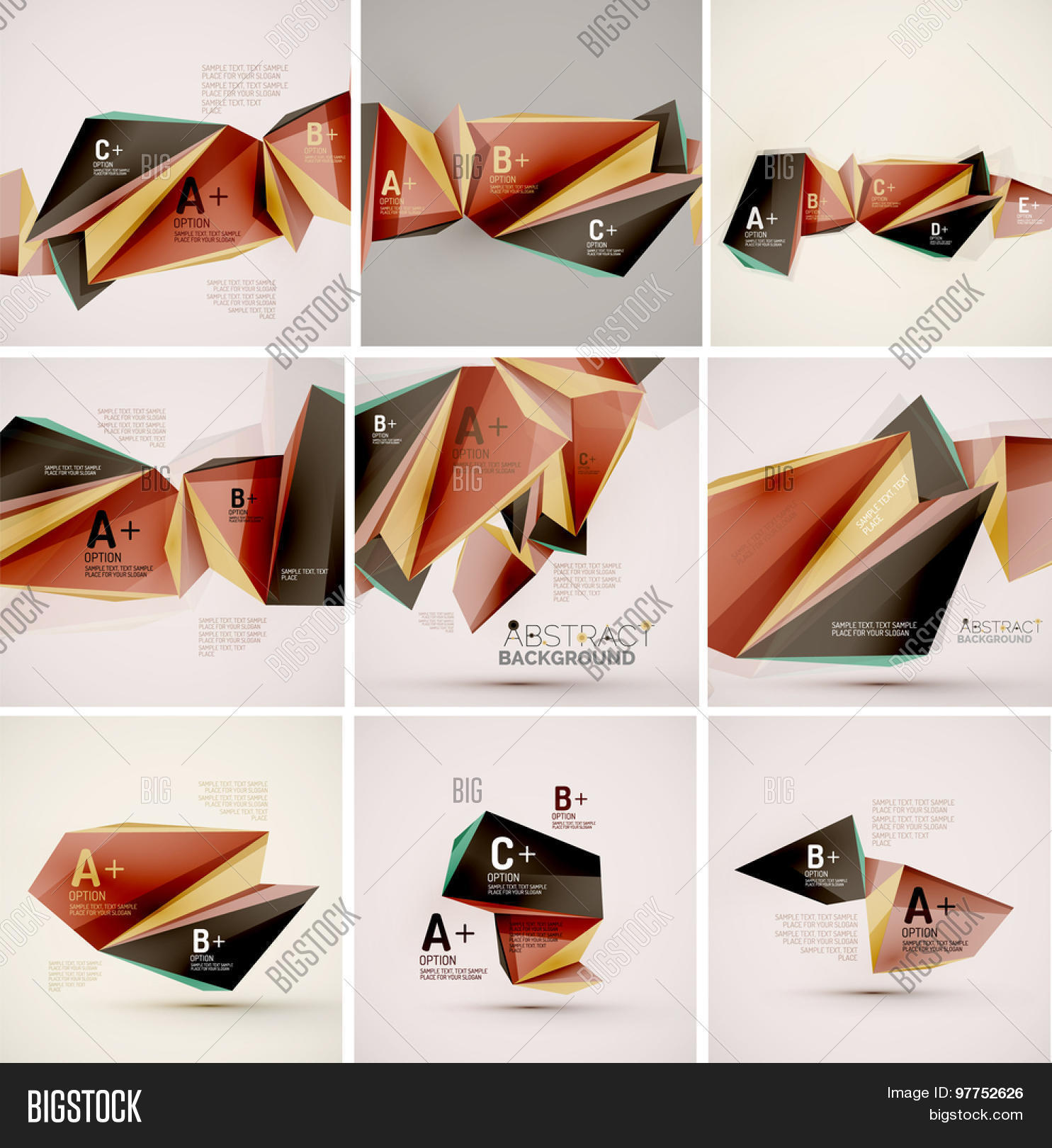 3d Geometric Shapes Vector & Photo (Free Trial) | Bigstock