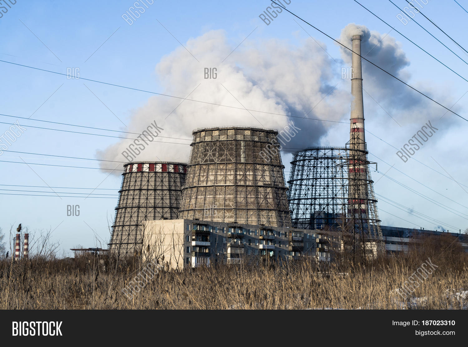 Factory Pipes Image & Photo (Free Trial) | Bigstock