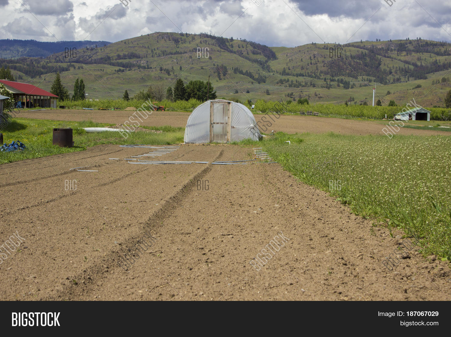 Underground Hoop Houses
