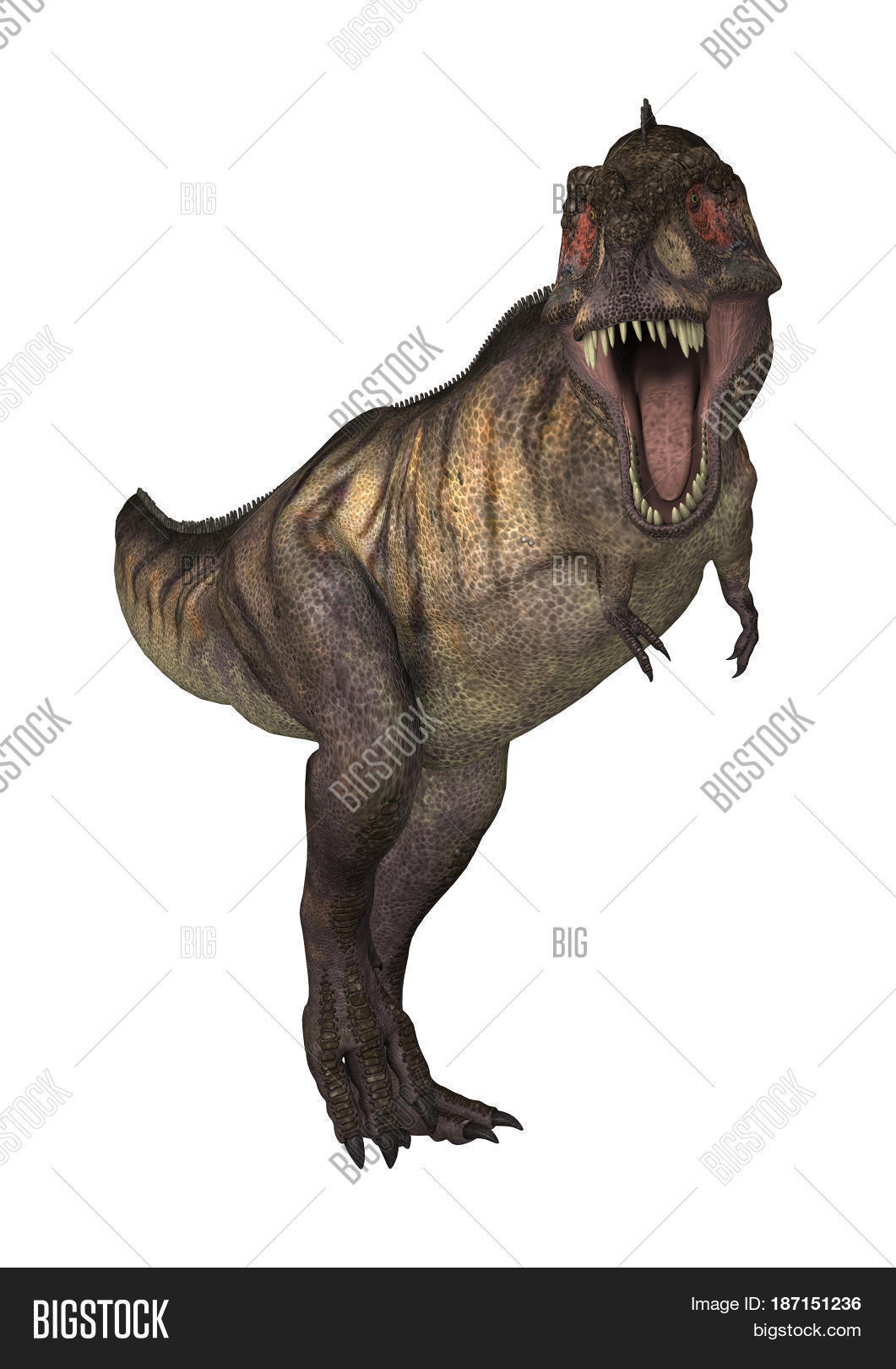 3D Rendering Dinosaur Image & Photo (Free Trial) | Bigstock
