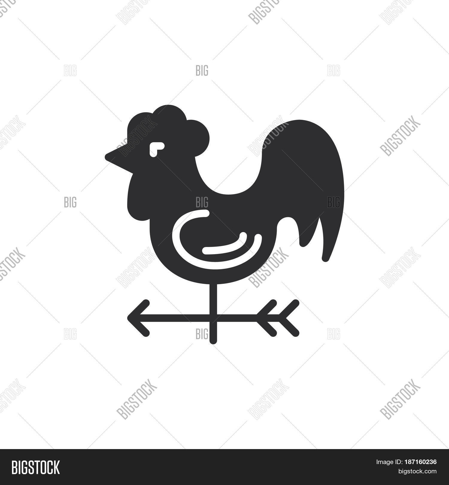 Vane Icon Vector Vector & Photo (Free Trial) | Bigstock