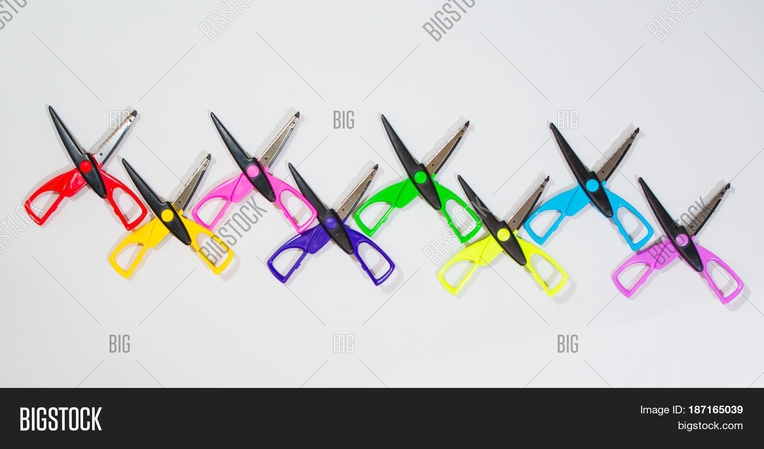 Imagen y foto Colorful Scissors (prueba gratis) | Bigstock