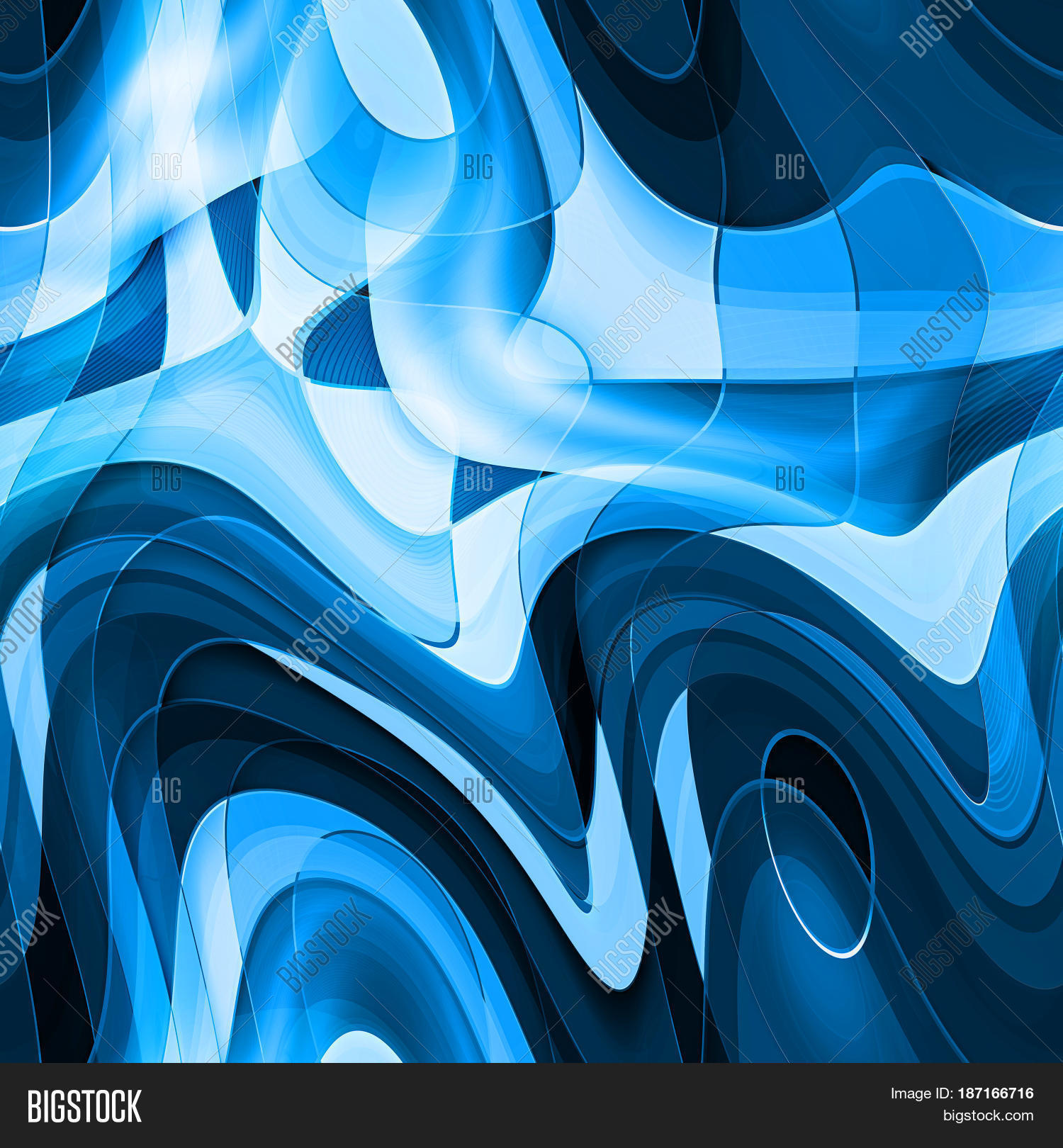 Flow Curved Lines. Image & Photo (Free Trial) | Bigstock