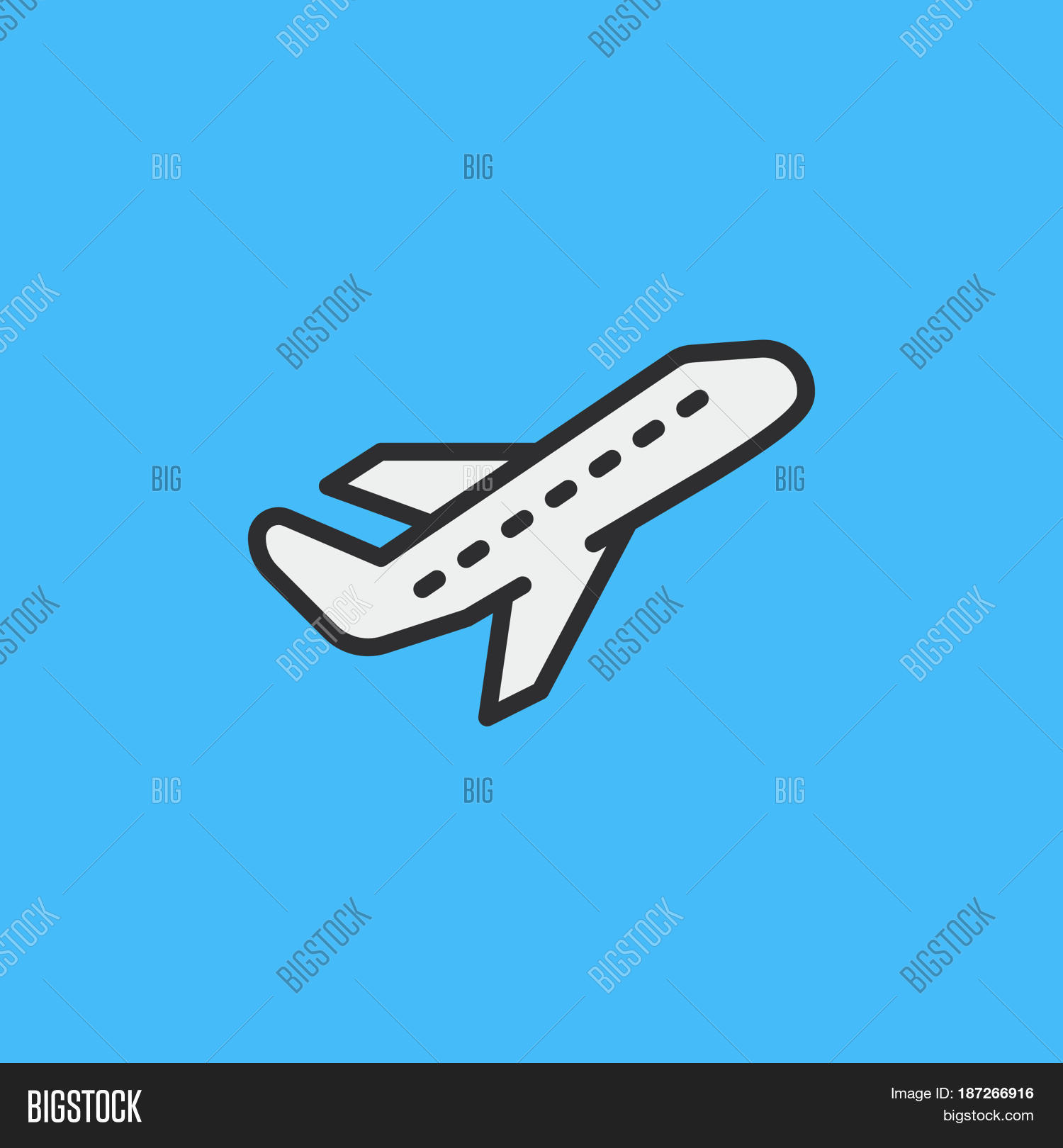 Airplane Take Off Vector & Photo (Free Trial) | Bigstock