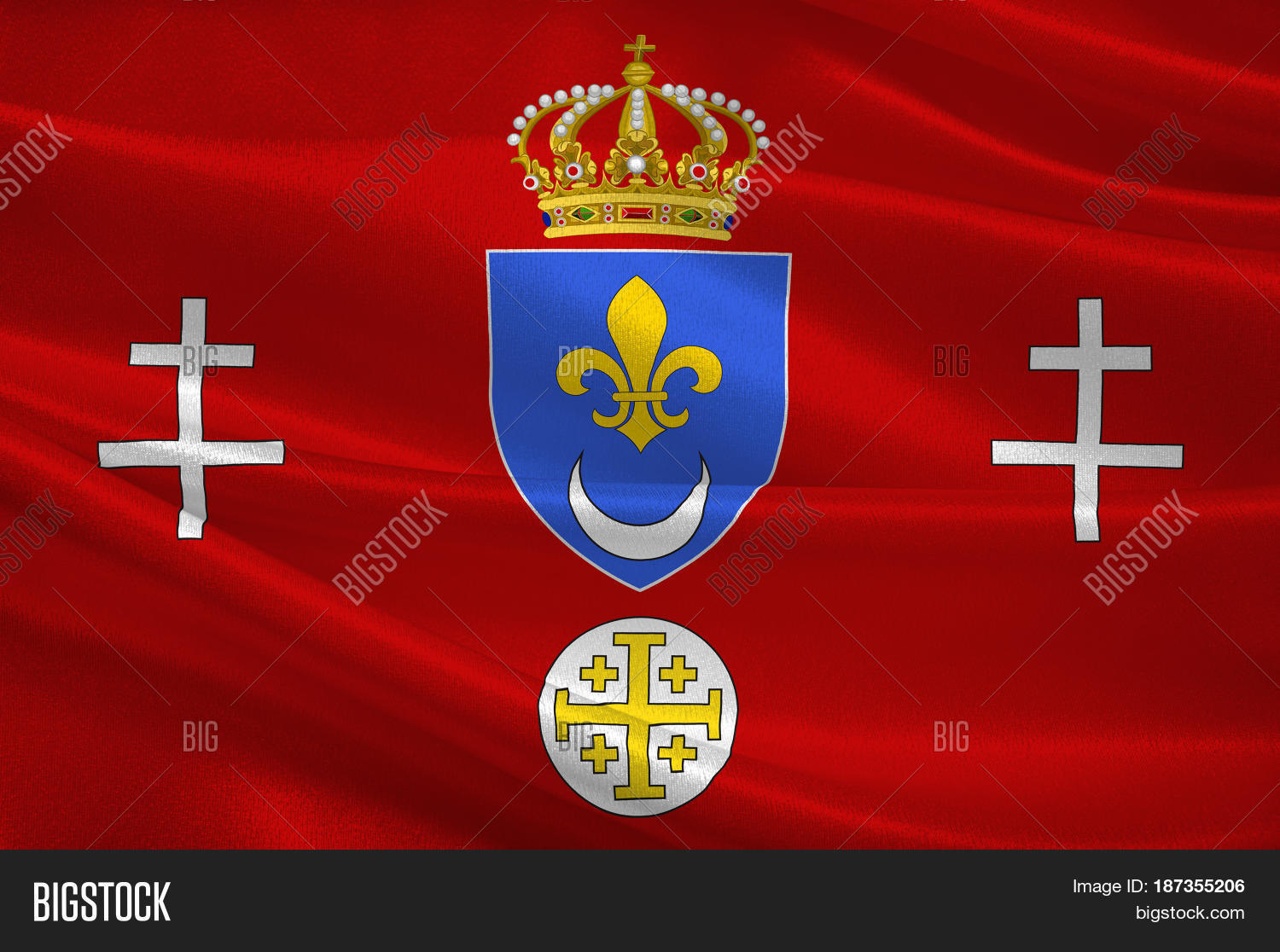 Flag Calais Town Major Image & Photo (Free Trial) | Bigstock