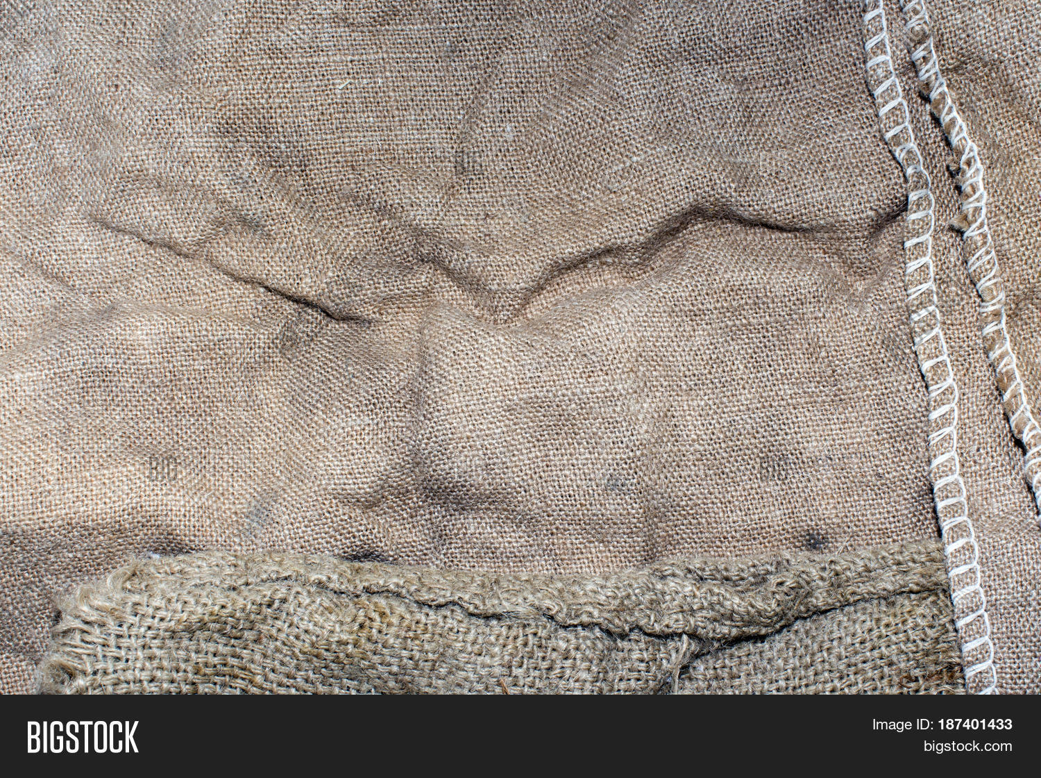 Old Sack Closeup Image & Photo (Free Trial) | Bigstock