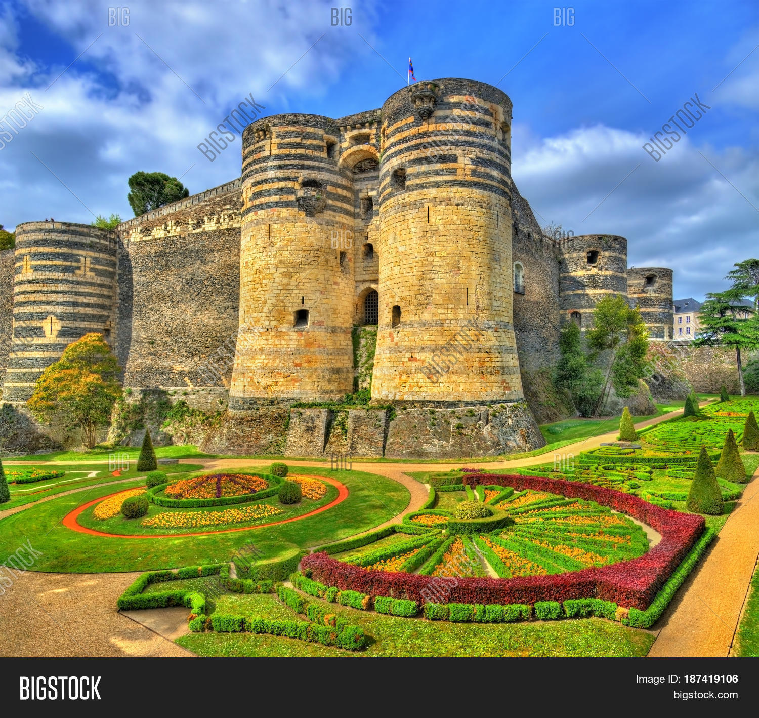 Angers Castle Loire Image & Photo (Free Trial) | Bigstock
