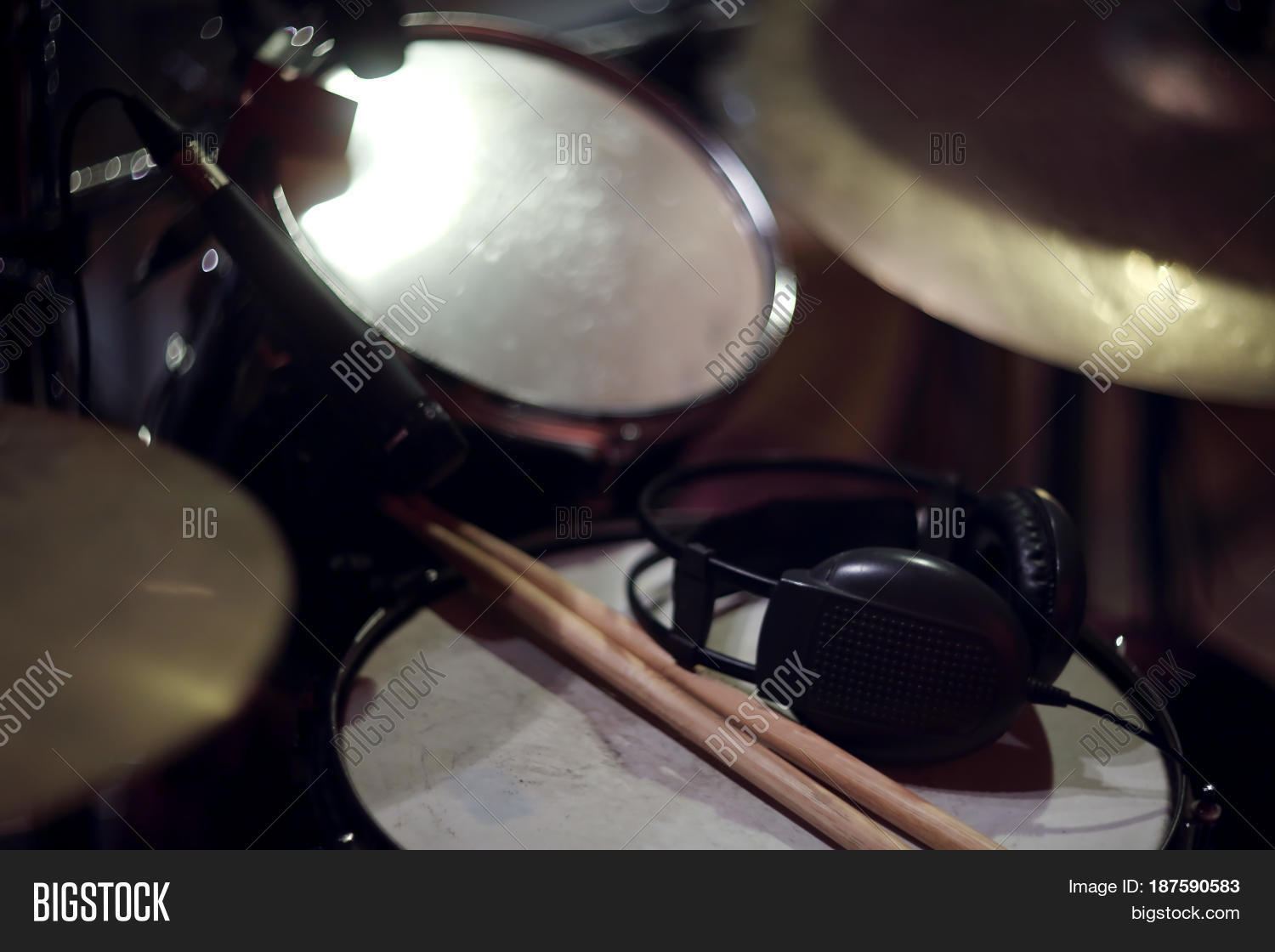 Drum Set Studio Image & Photo (Free Trial) | Bigstock