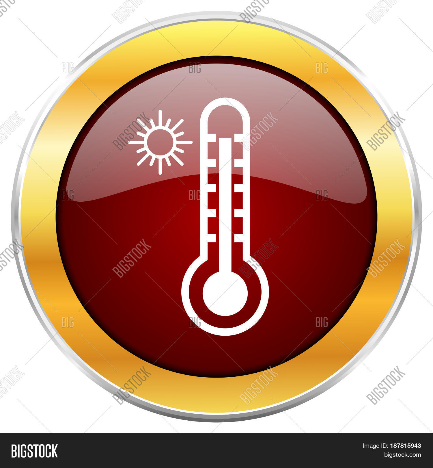 Hot Temperature Red Image & Photo (Free Trial) | Bigstock
