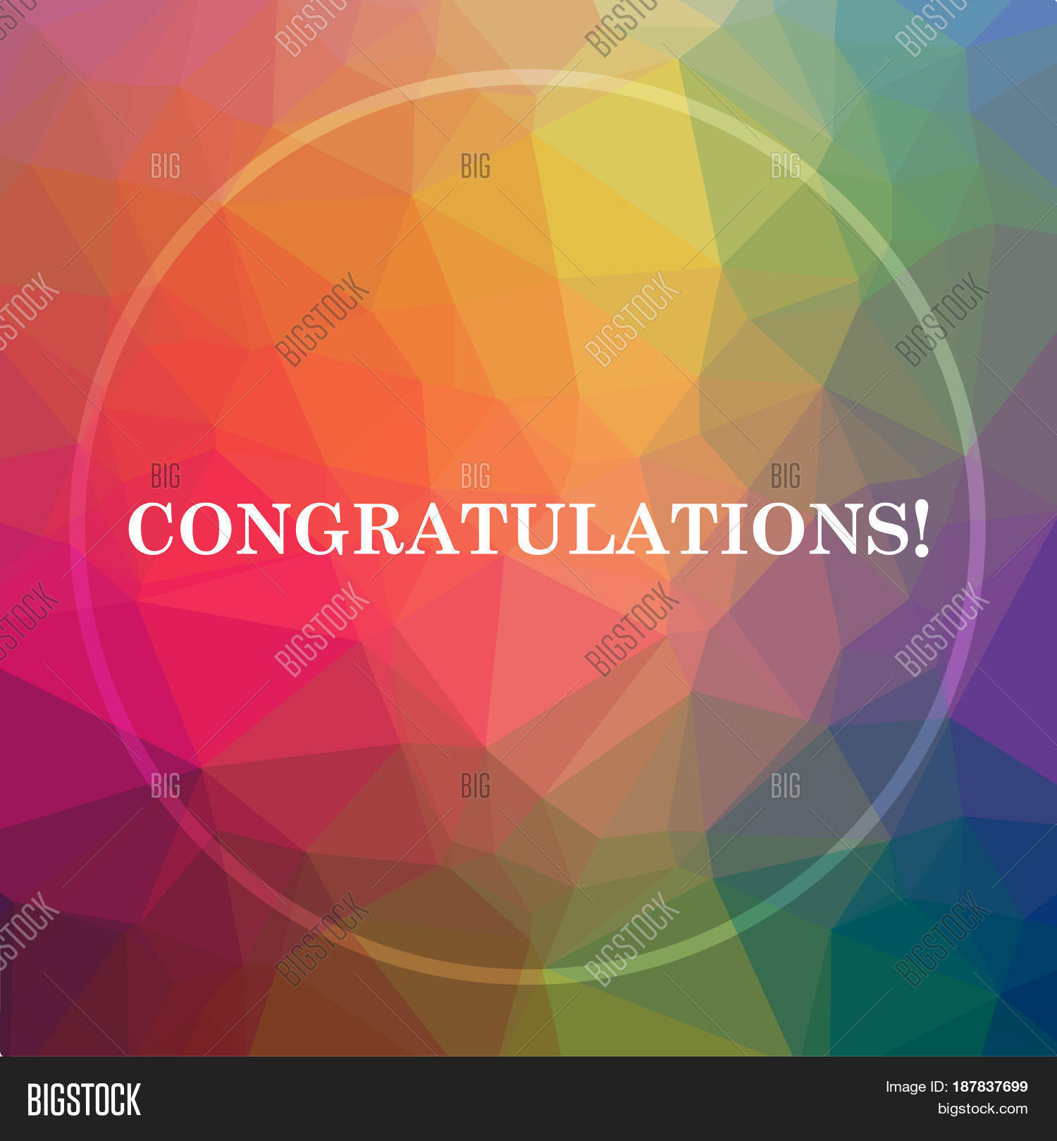 Congratulations Icon Image & Photo (Free Trial) | Bigstock