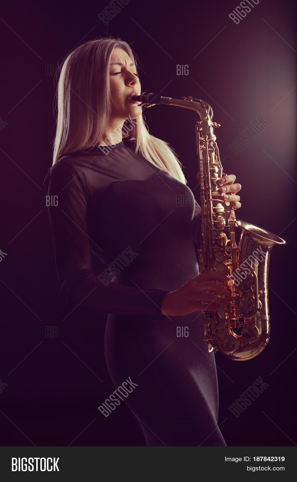 Female Jazz Musician Image & Photo (Free Trial) | Bigstock