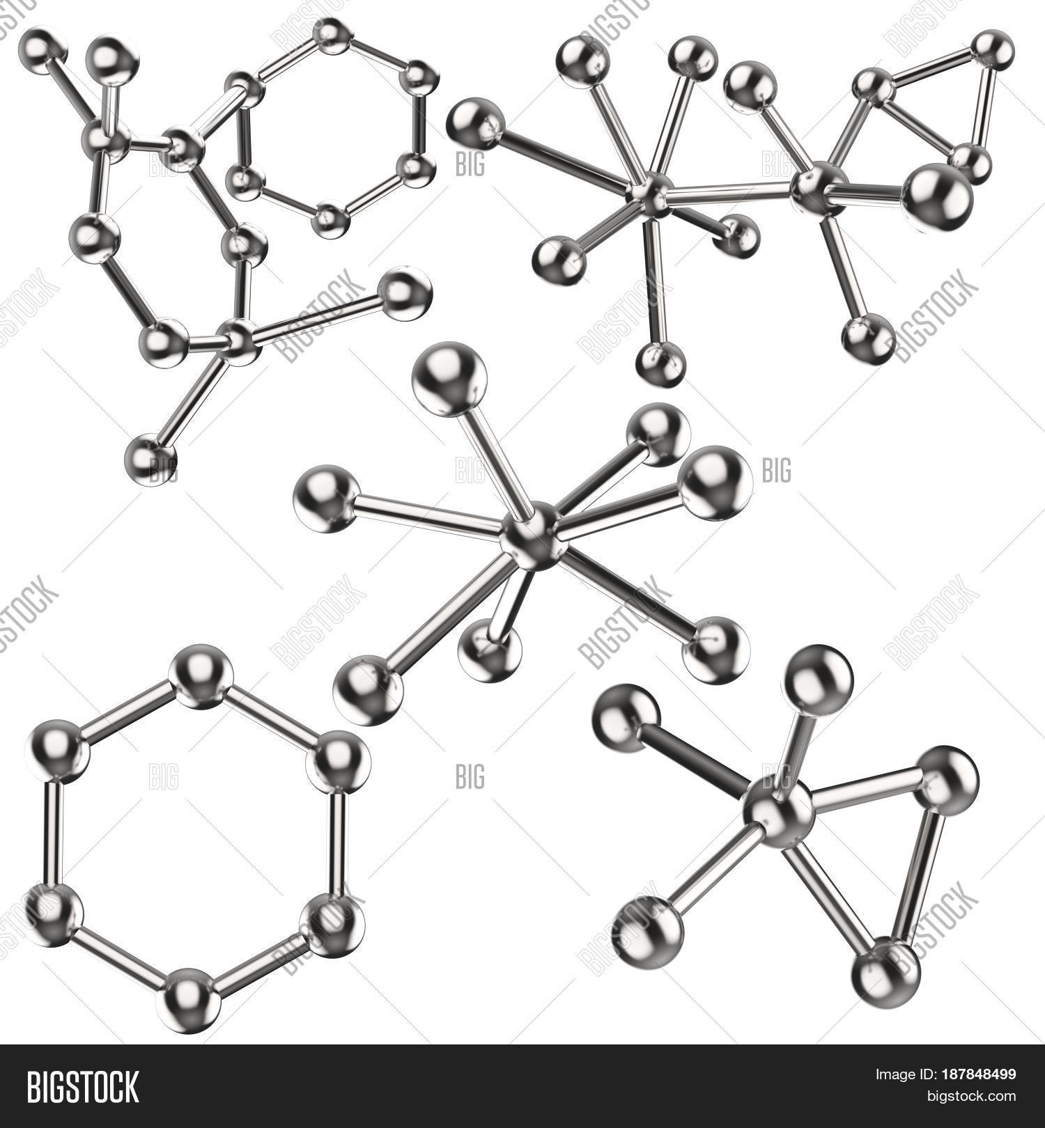 Metal Molecule Image & Photo (Free Trial) | Bigstock