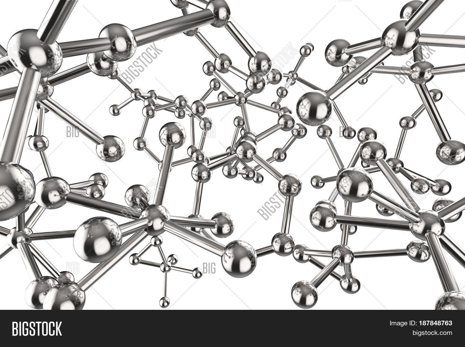 Metal Molecule Image & Photo (Free Trial) | Bigstock