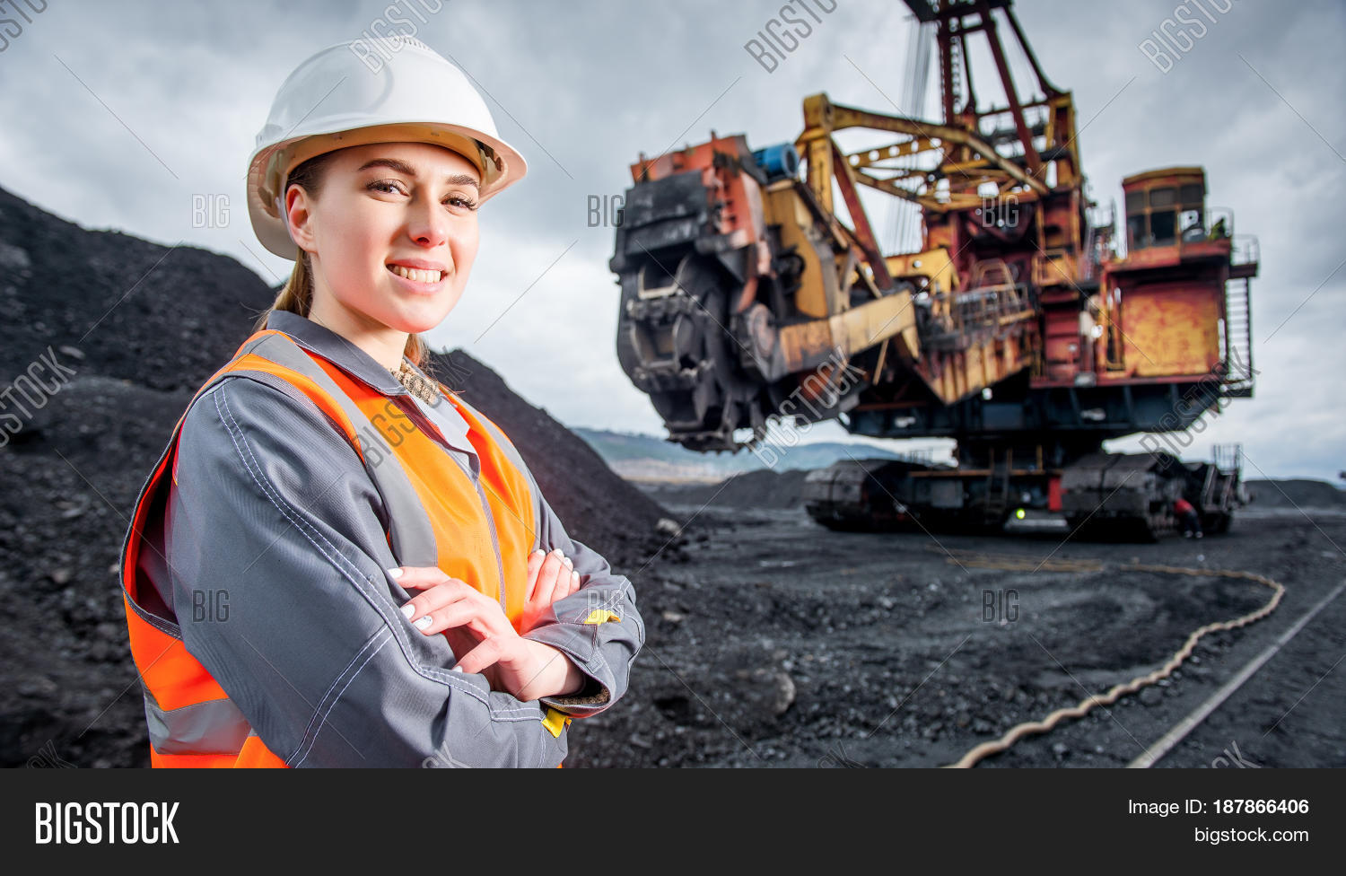 Coal Mining Worker Image & Photo (Free Trial) | Bigstock