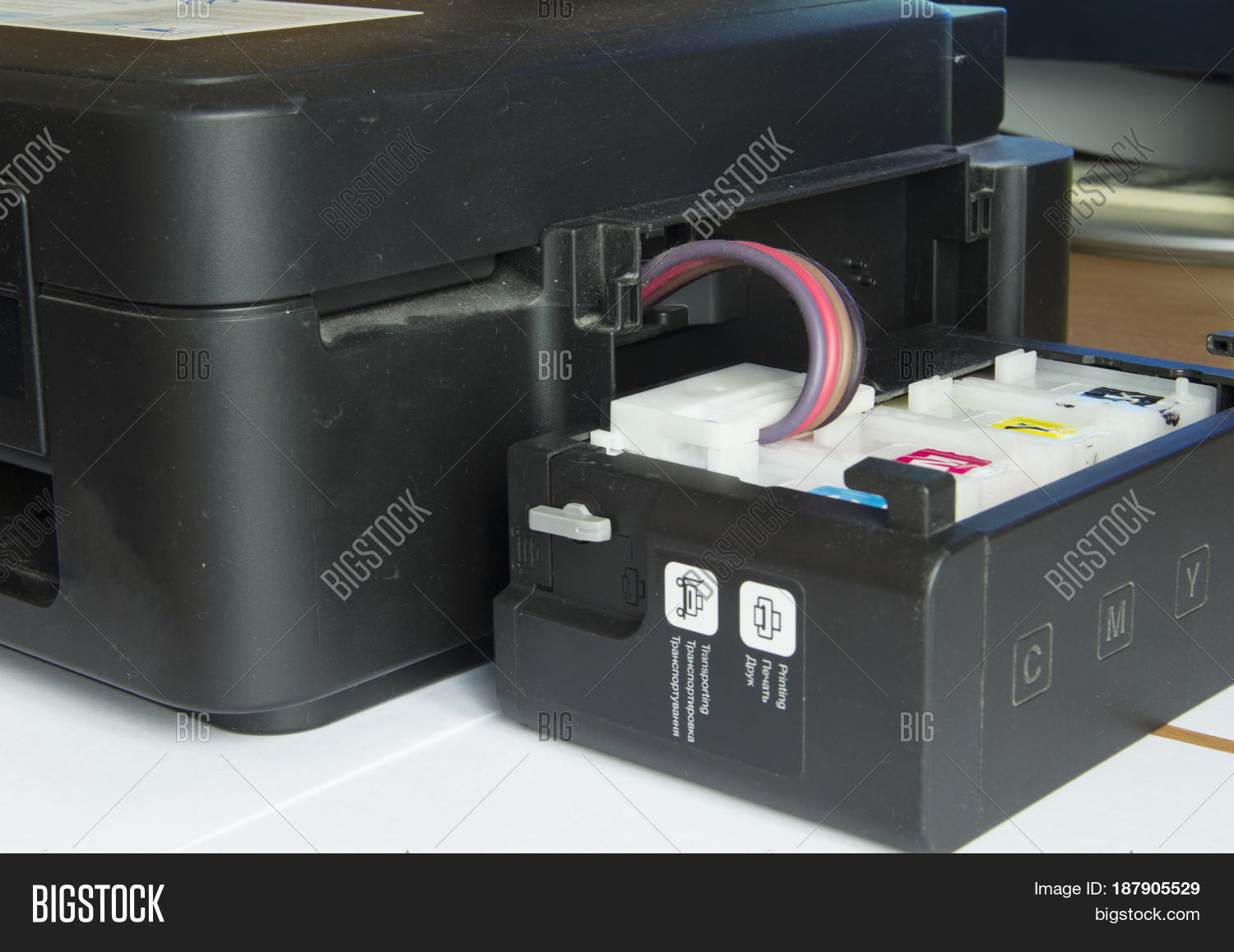 Ink-tank Color Printer Image & Photo (Free Trial) | Bigstock