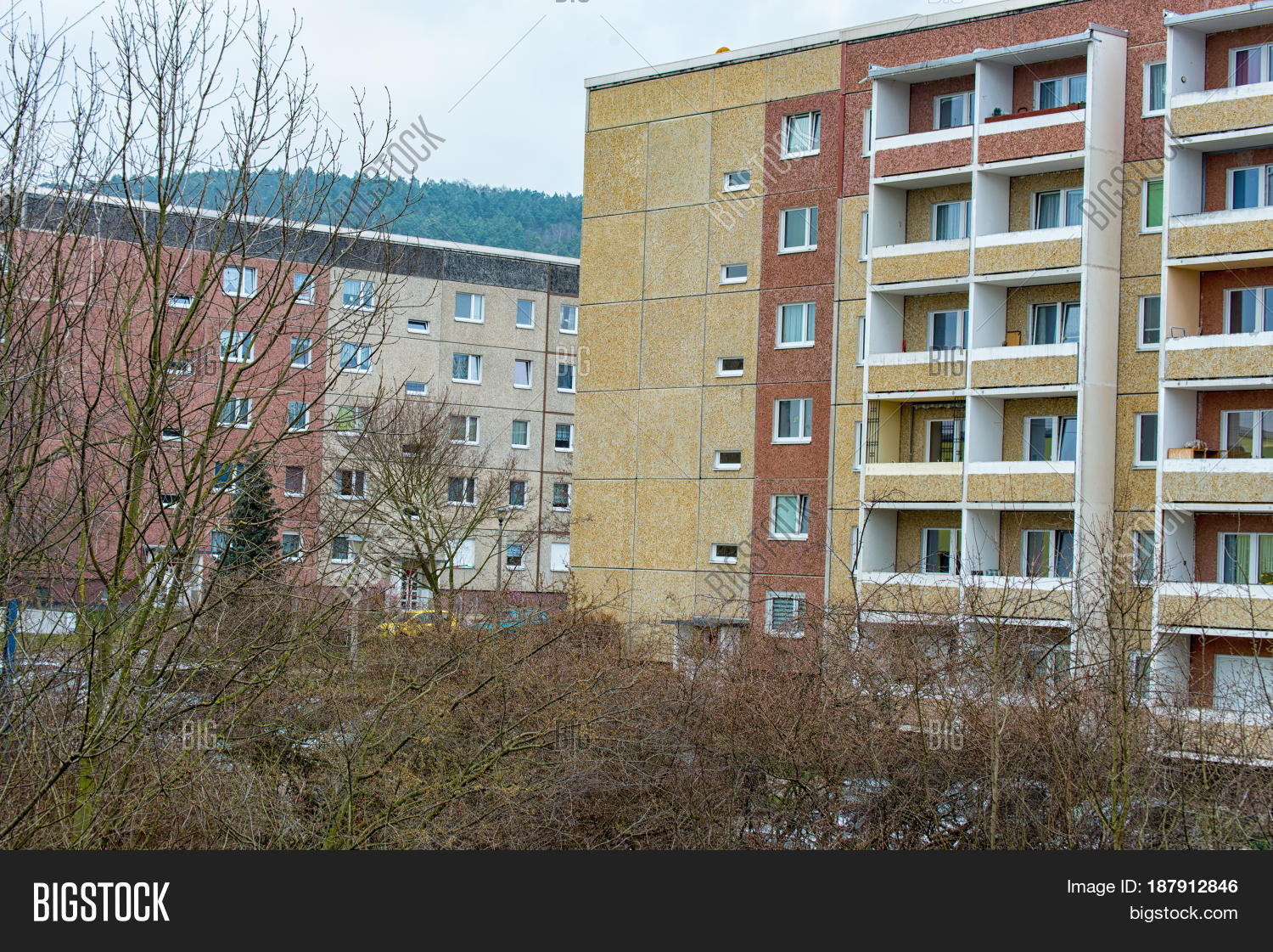 High Houses 80s East Image & Photo (Free Trial) | Bigstock