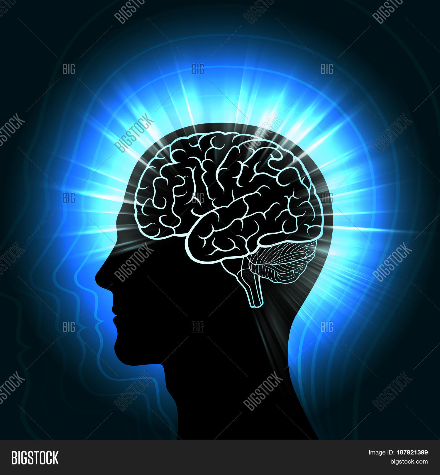 Shining Human Head Image & Photo (Free Trial) | Bigstock