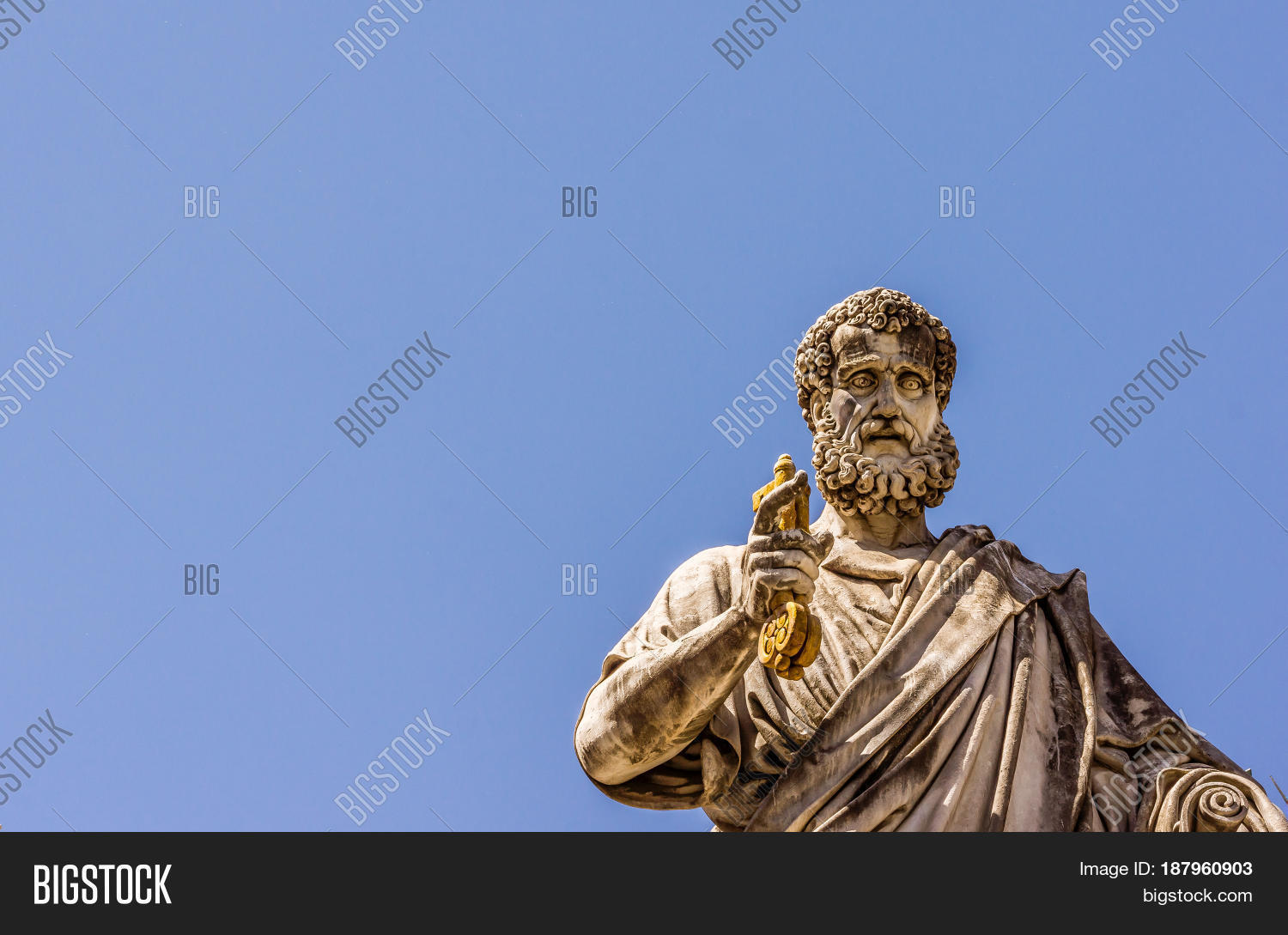 St. Peter Keys His Image & Photo (Free Trial) | Bigstock