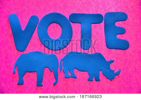 Word Vote On Abstract Image & Photo (Free Trial) | Bigstock