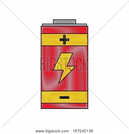 Drawing Battery Vector & Photo (Free Trial) | Bigstock