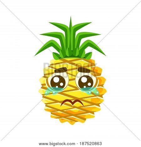 Crying Pineapple Vector & Photo (Free Trial) | Bigstock