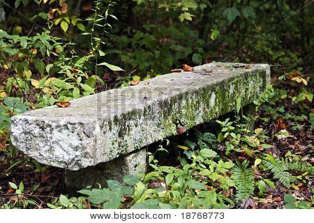 Stone Bench Image & Photo (Free Trial) | Bigstock