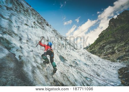 Climber Axe His Hand Image & Photo (Free Trial) | Bigstock