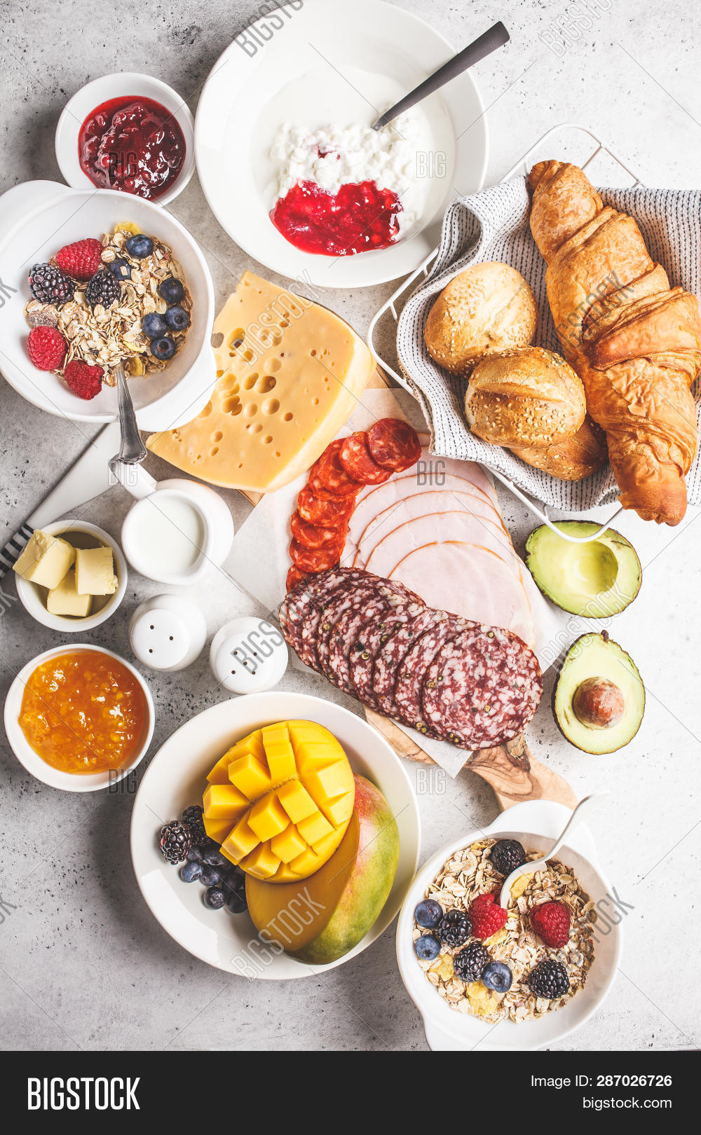 Continental Breakfast Image & Photo (Free Trial) | Bigstock