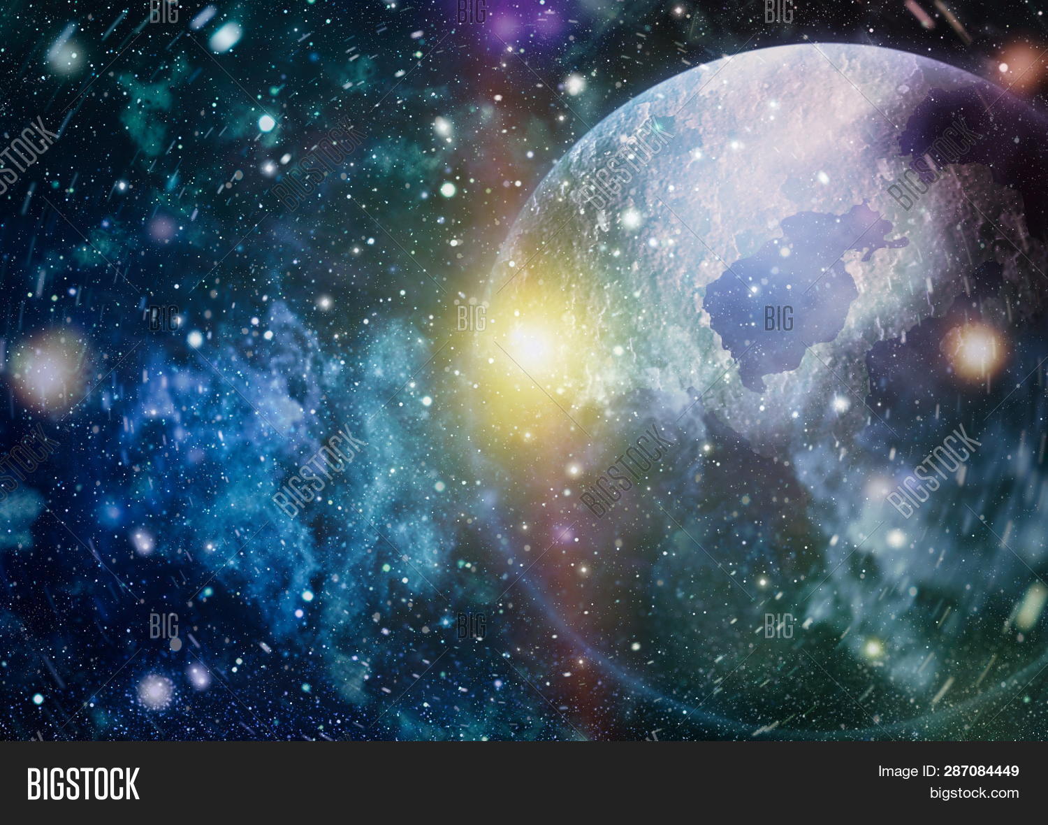 Milky Way Galaxy Stars Image & Photo (Free Trial) | Bigstock