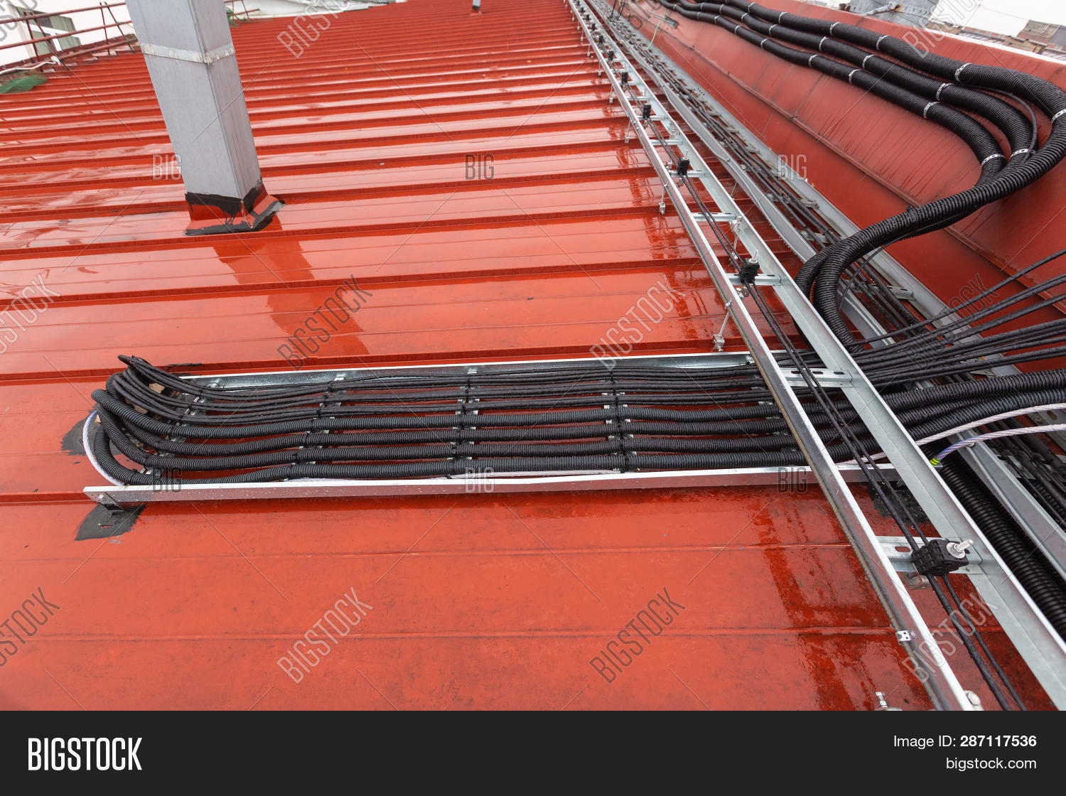 Cable Tray Outside Image & Photo (Free Trial) | Bigstock