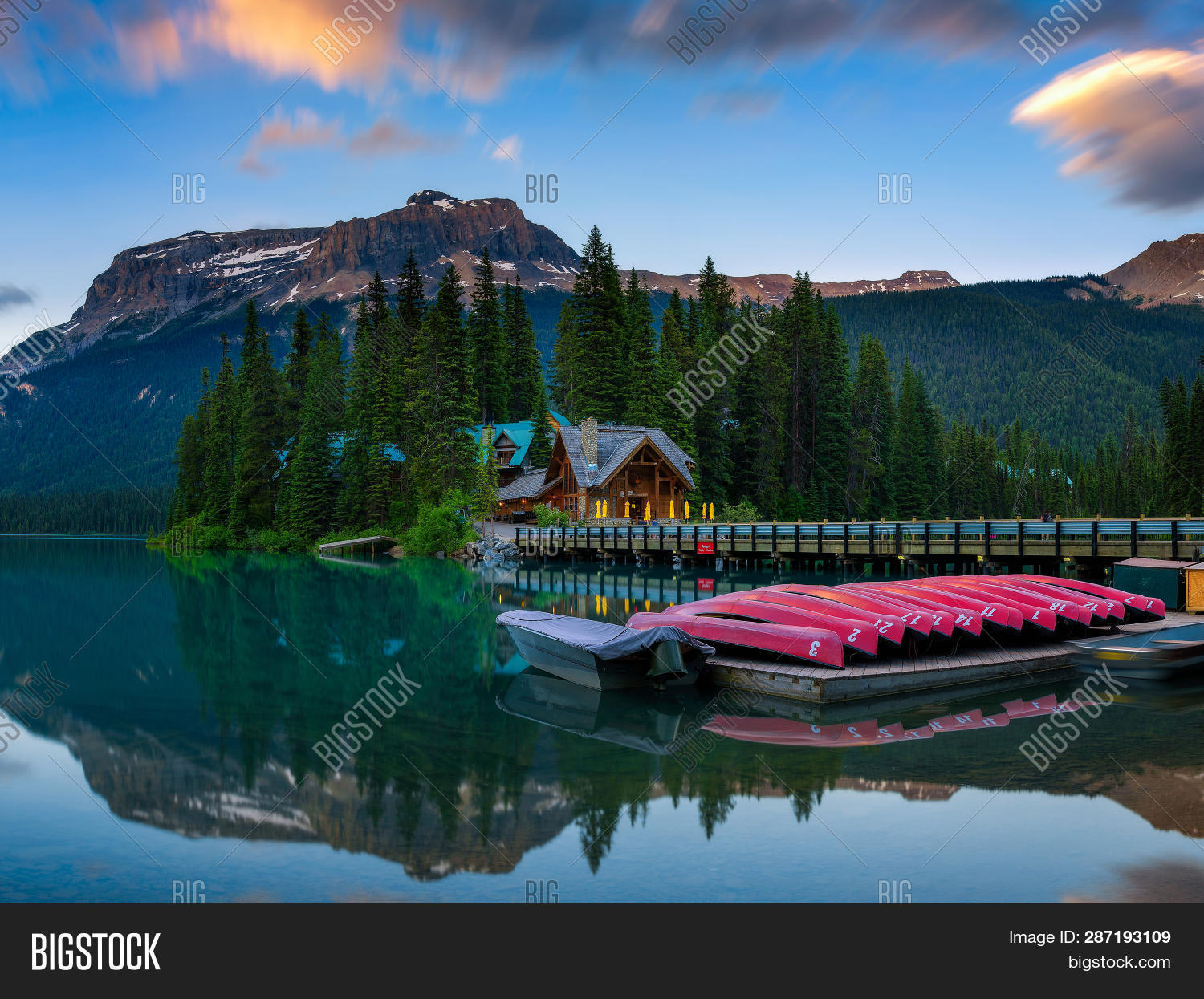 Emerald Lake, Alberta Image & Photo (Free Trial) | Bigstock