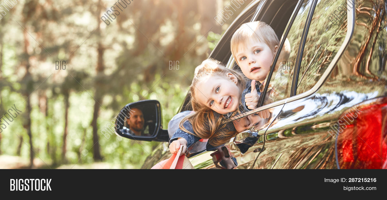 Two Kids Looking Out Image & Photo (Free Trial) | Bigstock