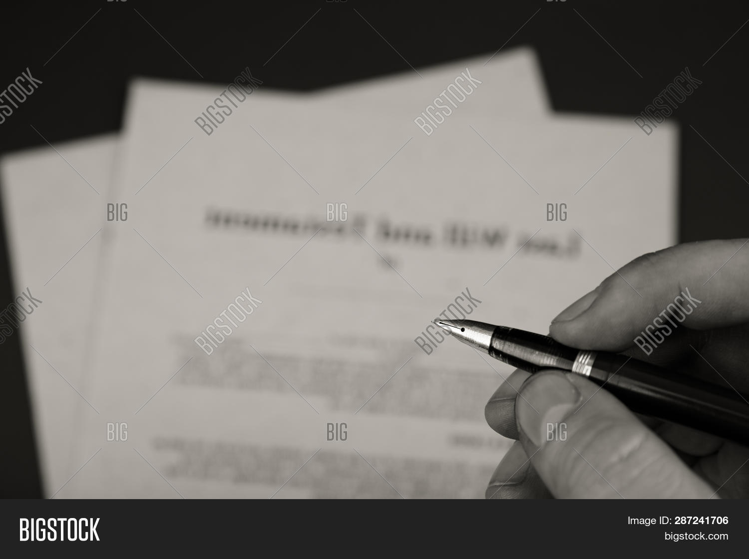 Notarys Public Pen Image & Photo (Free Trial) | Bigstock