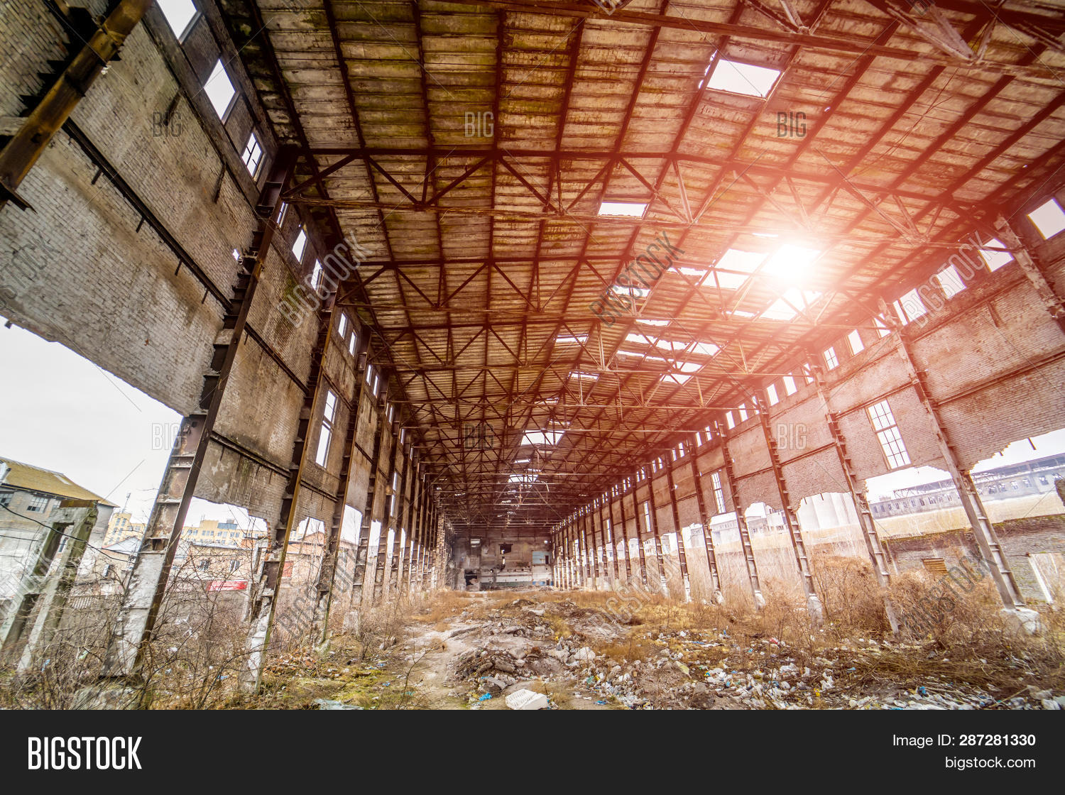 Interior Old Factory Image & Photo (Free Trial) | Bigstock