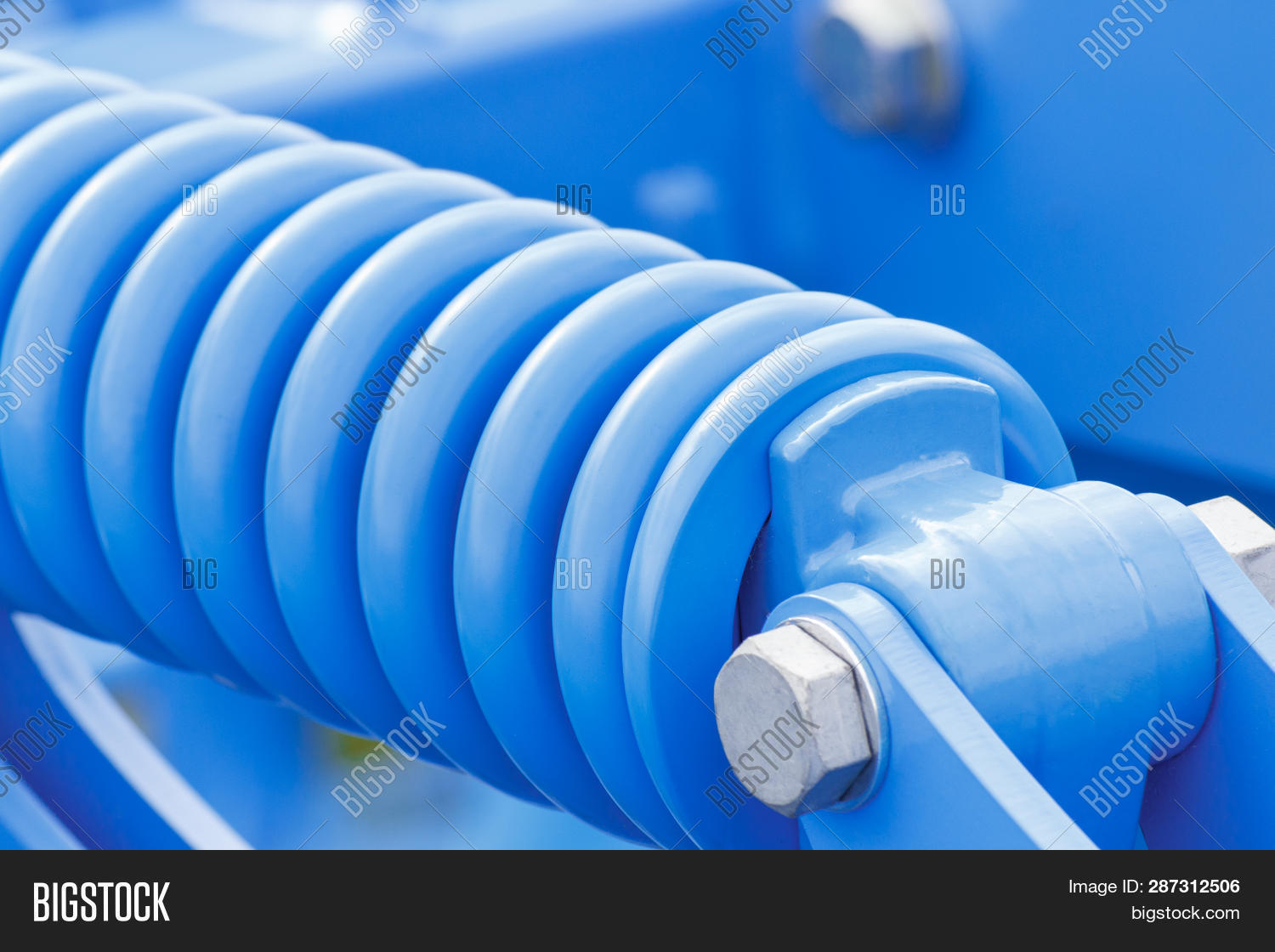 Steel Spring Detail Image & Photo (Free Trial) | Bigstock