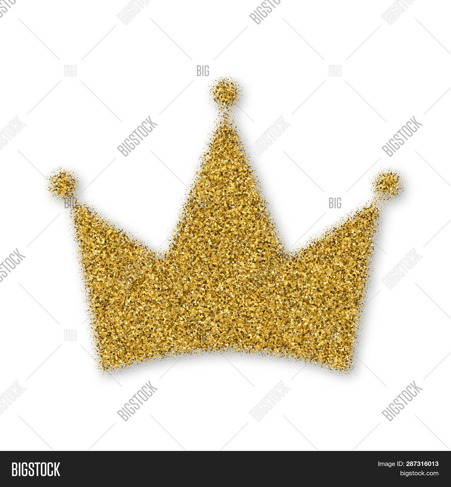 Gold Сrown Bland Vector & Photo (Free Trial) | Bigstock
