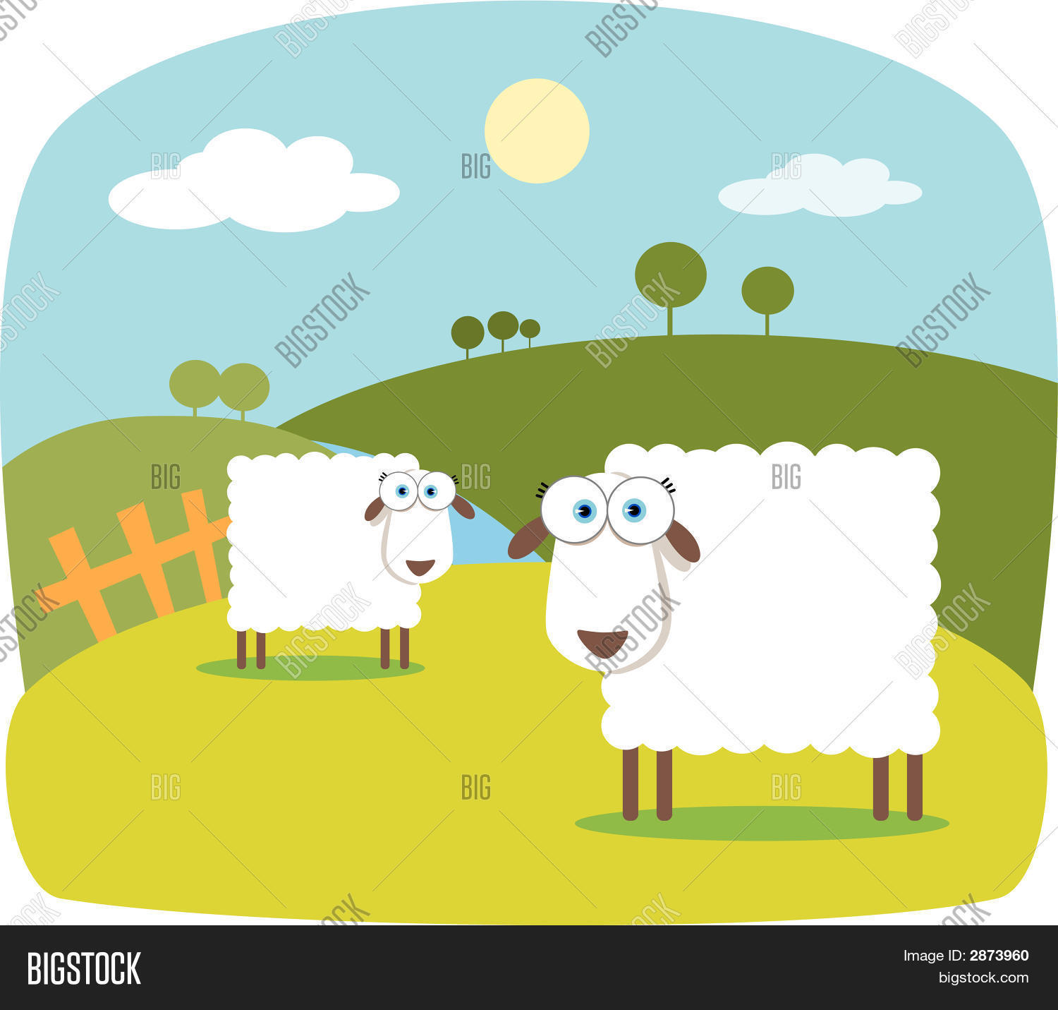 Cartoon Sheep Vector & Photo (Free Trial) | Bigstock