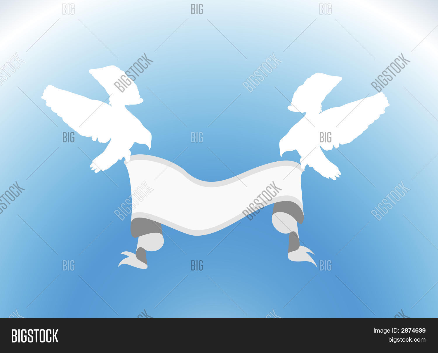 Dove Banner White Image & Photo (Free Trial) | Bigstock